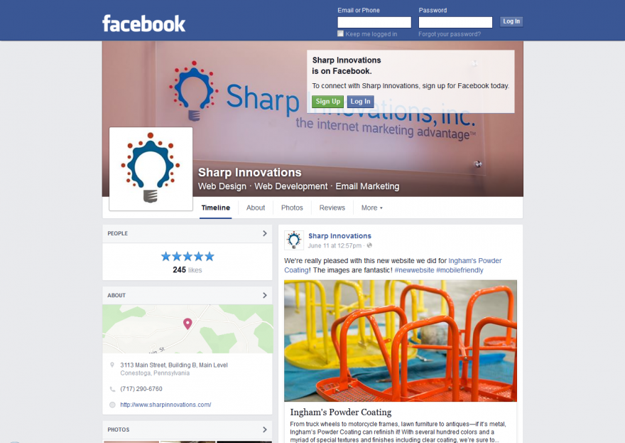 Marketing Your Website - Sharp Innovations Blog | Sharp Innovations, Inc.