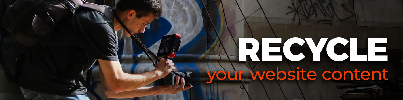 Can You Recycle Your Website Content? | Sharp Innovations | Sharp ...